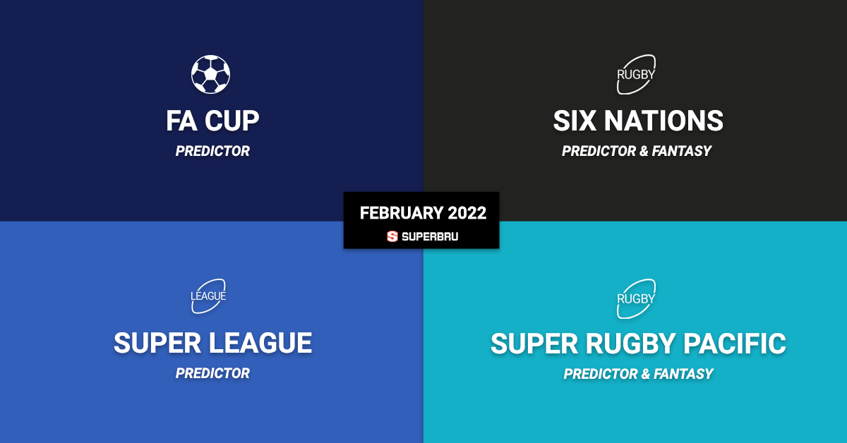 Superbru - Coming up this month on Superbru: February 2022